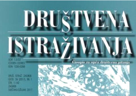 Društvena istraživanja, kategorija radova - Institut društvenih ...